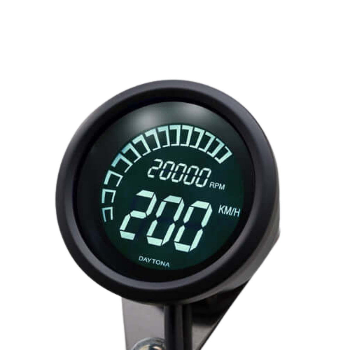 60mm Digital Speedometer & Tachometer – 200MPH, 20,000RPM Display with ...