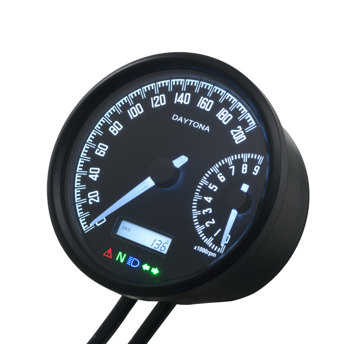 VELONA 80mm Electric Speedometer & Tachometer – 200MPH Dual Needle ...