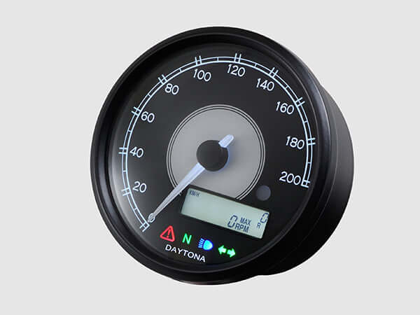 Electric Motorcycle Speedometer Tachometer 200MPH 80mm – Dual Gauge ...