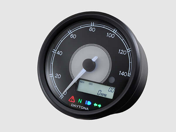 Motorcycle Speedometer Tachometer 140mph l 80mm Gauge l Ridernomics