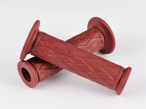 Handlebar Grips Nami 7/8" (Oxblood Red) – Ergonomic Dual-Compound ...